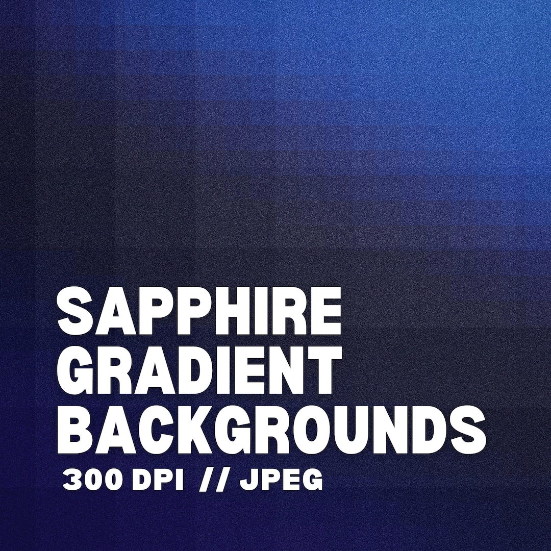 Sapphire Gradient Backgrounds, Sapphire Texture, Gradient Overlays ...