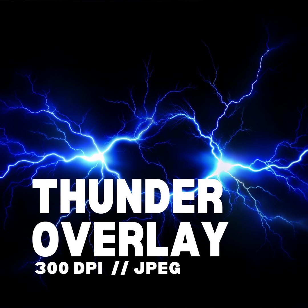 11 Thunder Overlay, Storm Overlay, Thunder Texture, Storm Texture ...