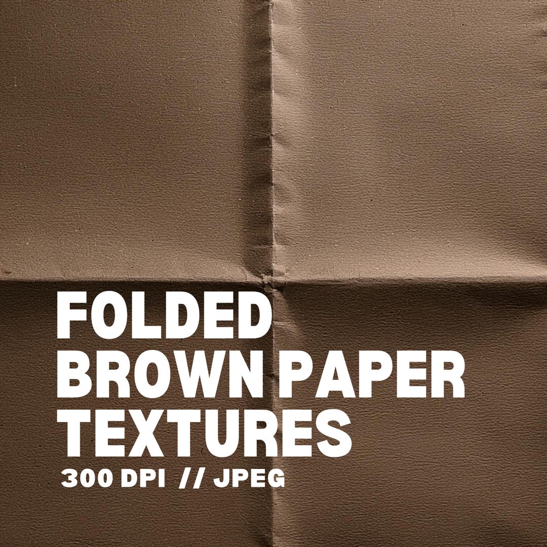 Folded Brown Paper Textures, Folded Paper, Paper Texture, Folded ...