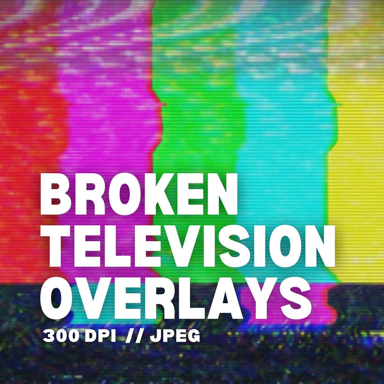 Broken TV Screen Overlays, Broken Tv Screen, Tv Glitch Overlay, Glitch ...