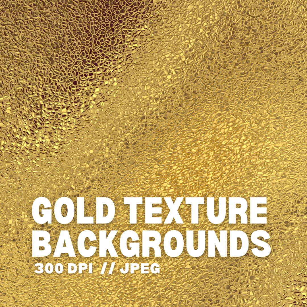 10 Gold Texture Backgrounds, Metallic Textures, Gold Overlays ...