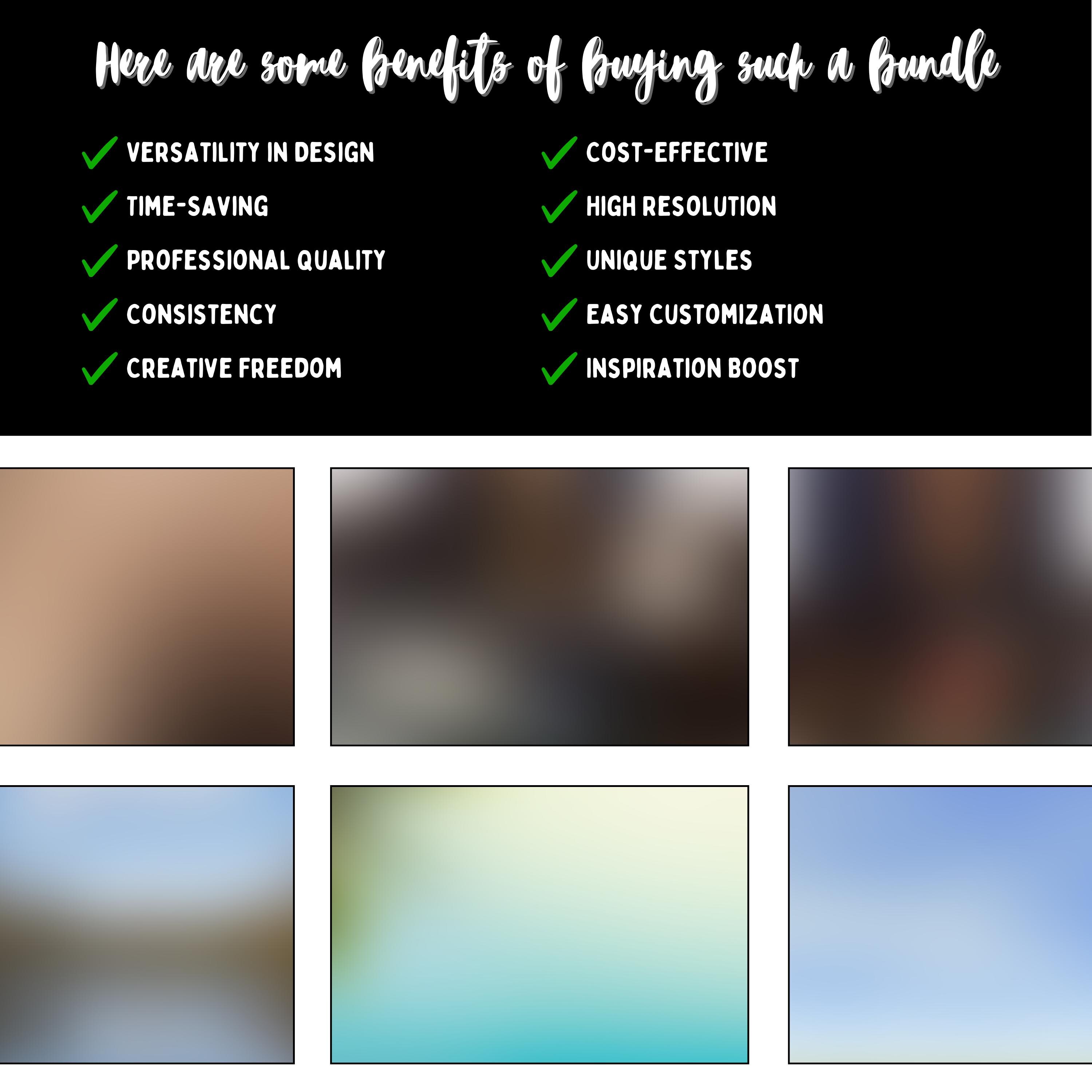 Blurred Backgrounds, Digital Backdrop, Bokeh Effect, Pastel Gradient ...