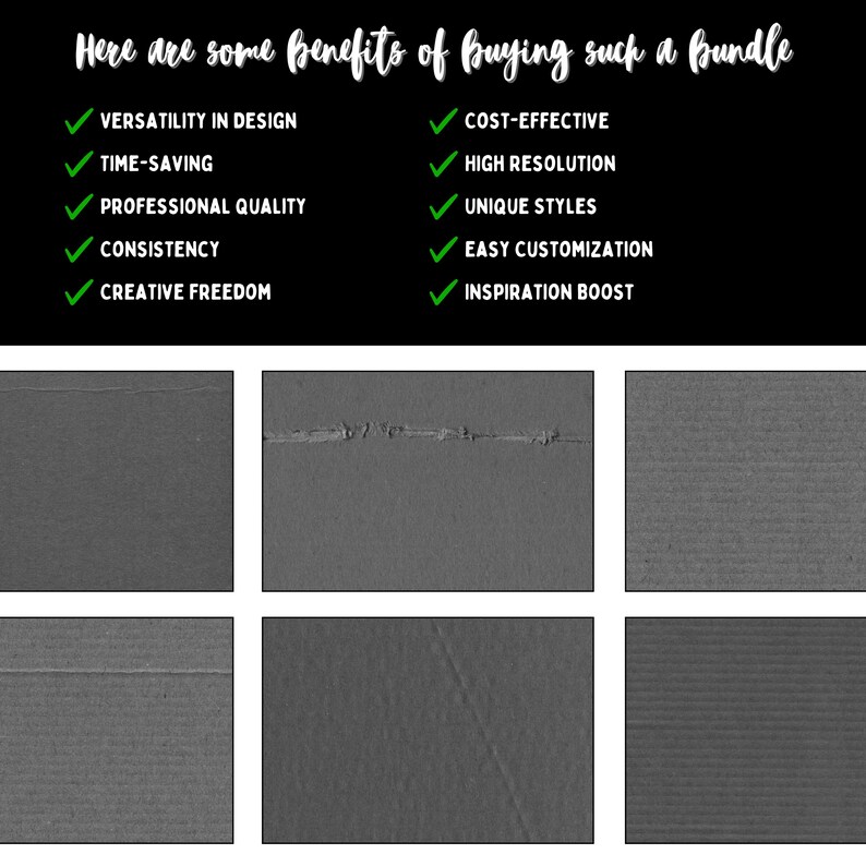 10 fondos de cartón sencillos, textura marrón, papel rústico, papel ...