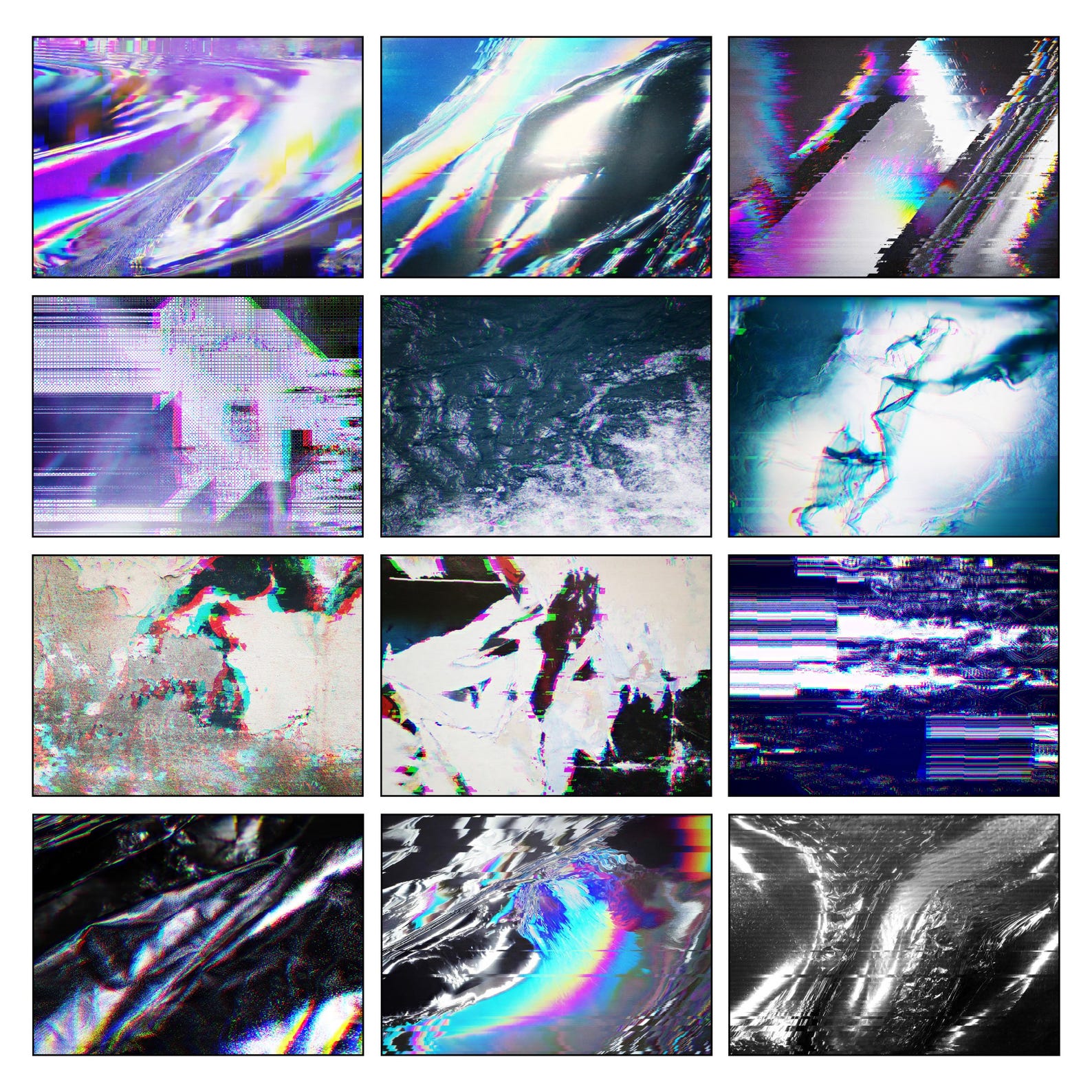 Glitch Abstract Backgrounds, Glitch Texture, Abstract Textures, Glitch ...