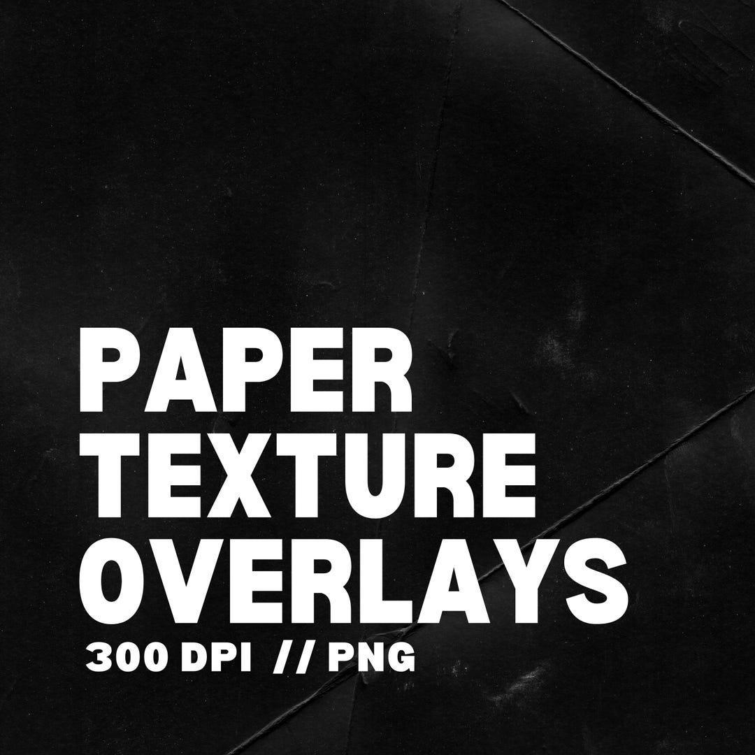 20 Paper Texture Overlays, Texture Overlay, Paper Texture, Craft ...