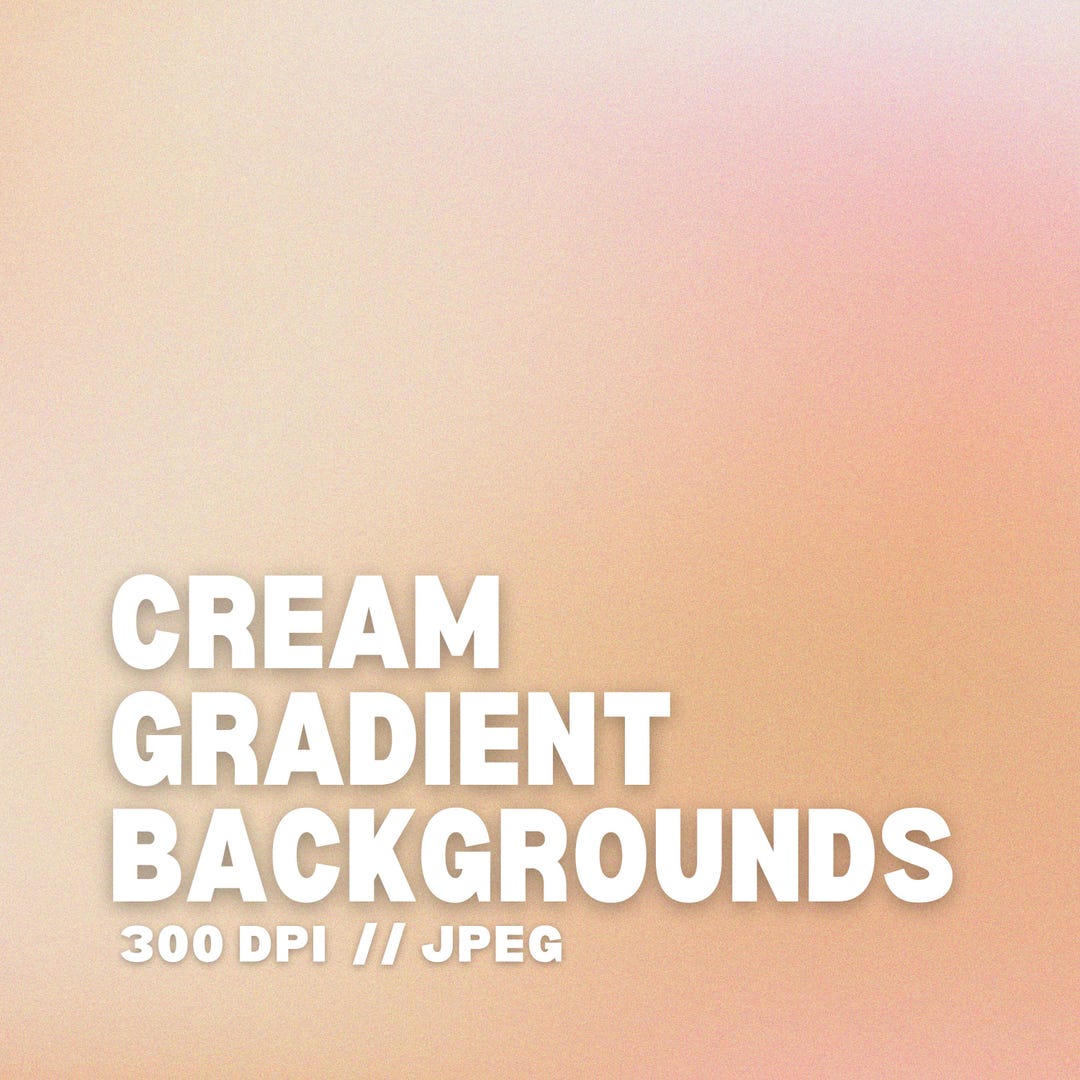 Cream Gradient Backgrounds, Pastel Cream, Neutral Gradient, Subtle ...
