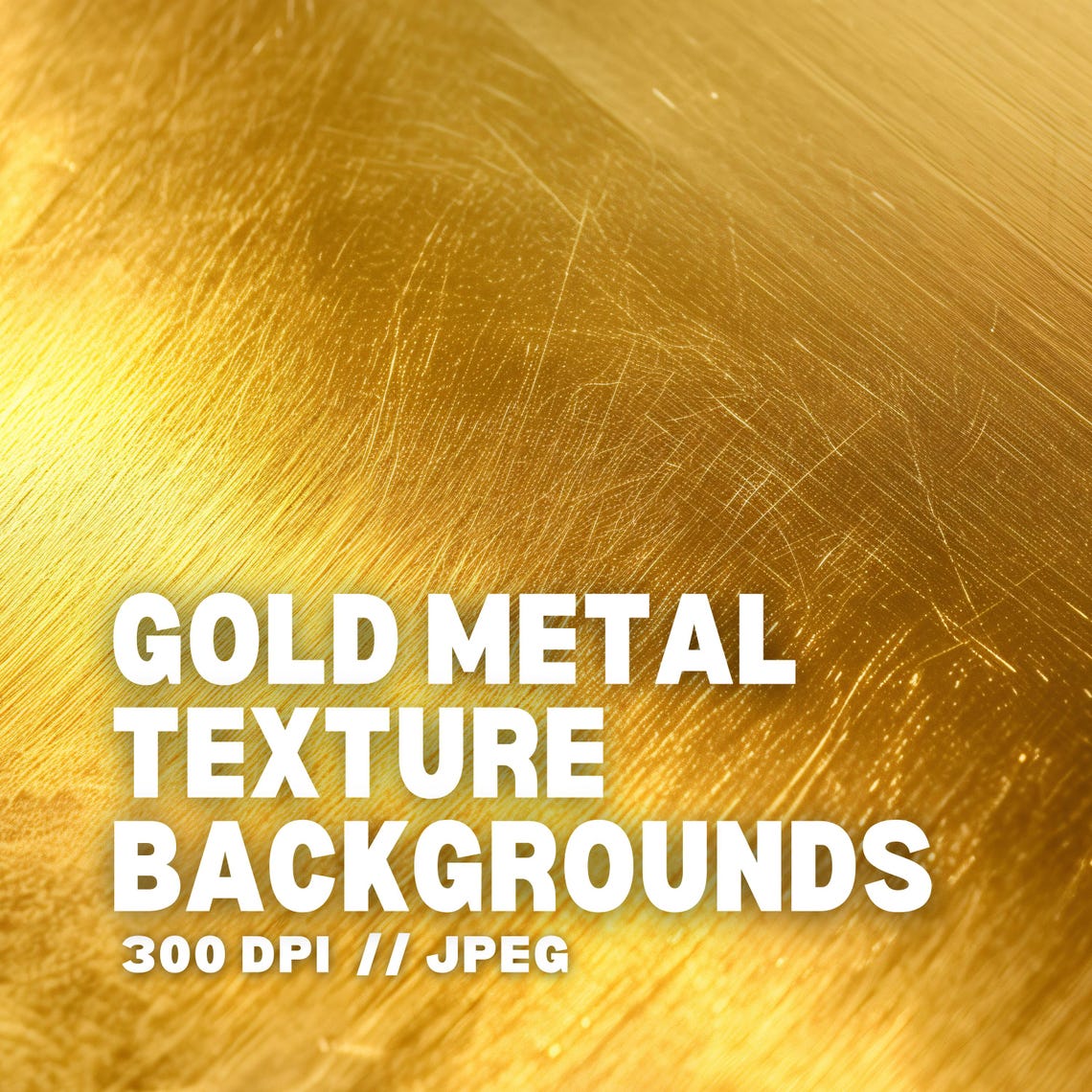 Gold Metal Texture Backgrounds, Metal Texture, Digital Paper, Metallic ...