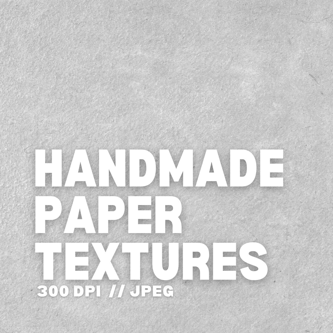Handmade Paper Textures, Paper Texture, Digital Paper, Texture Pack ...