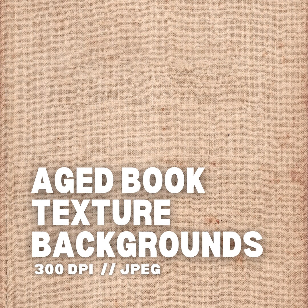 10 Aged Book Texture Backgrounds, Book Texture, Antique Paper, Aged ...