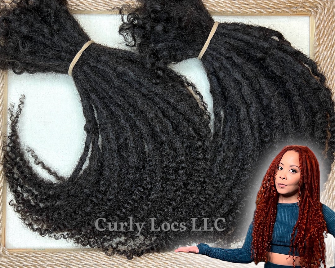 26 jada 4a CURLY LOCS LLC Authentic Look and Feel Loc Extensions. Human ...