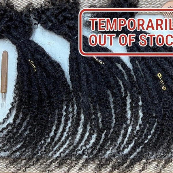 Curly Loc Extensions - Etsy