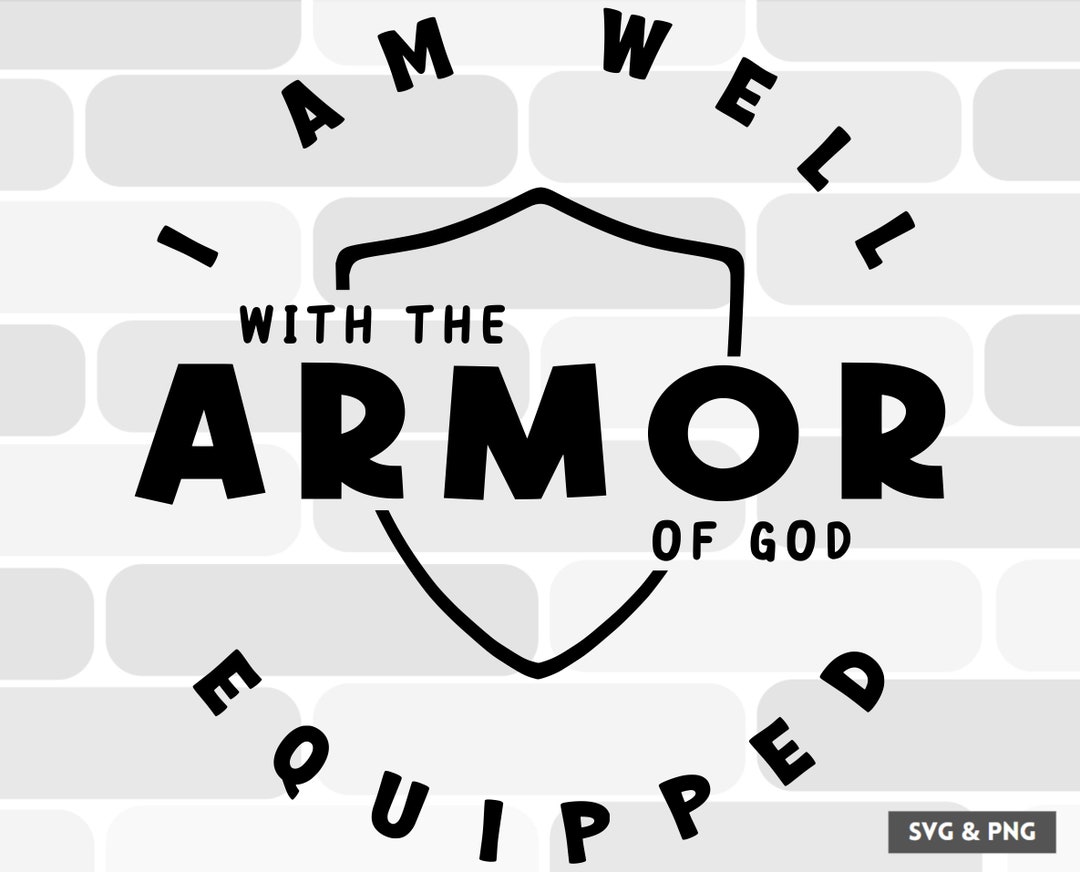 Armor of God SVG Bible Verse SVG Children's Bible - Etsy