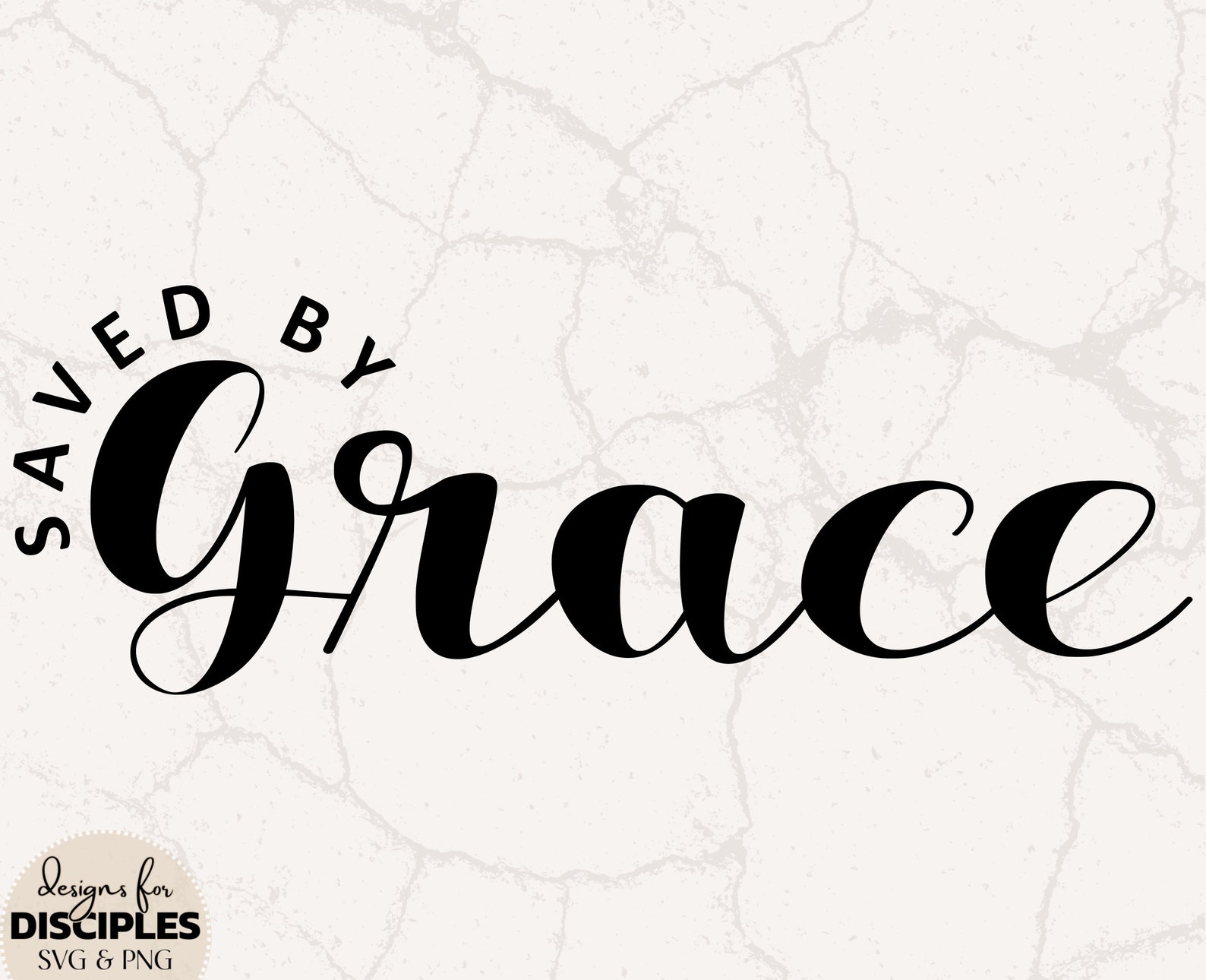 Saved by Grace SVG | Bible Verse SVG | Ephesians SVG | Cute Christian ...