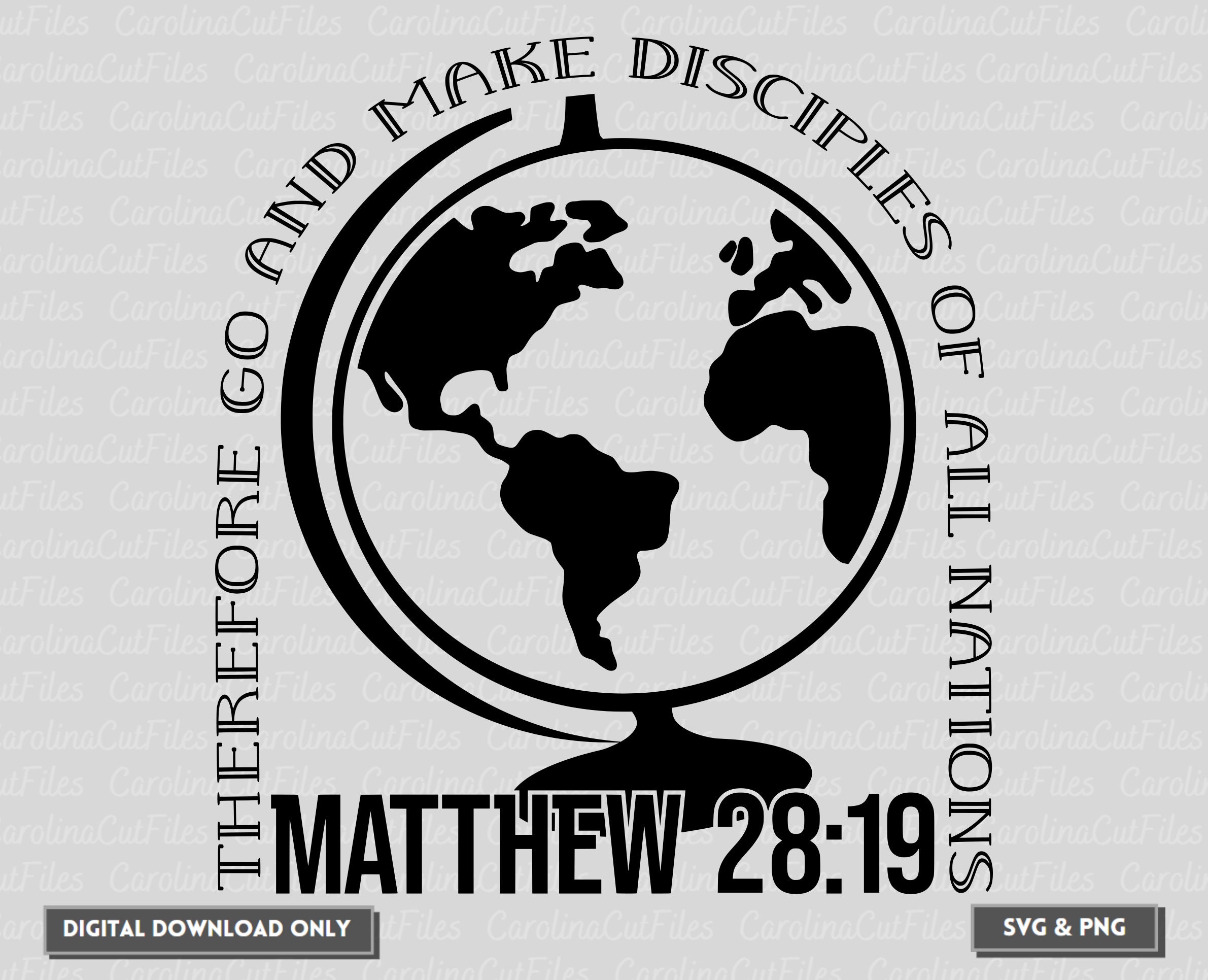 Make Disciples SVG Bible Verse SVG Cute Bible Verse SVG - Etsy Australia