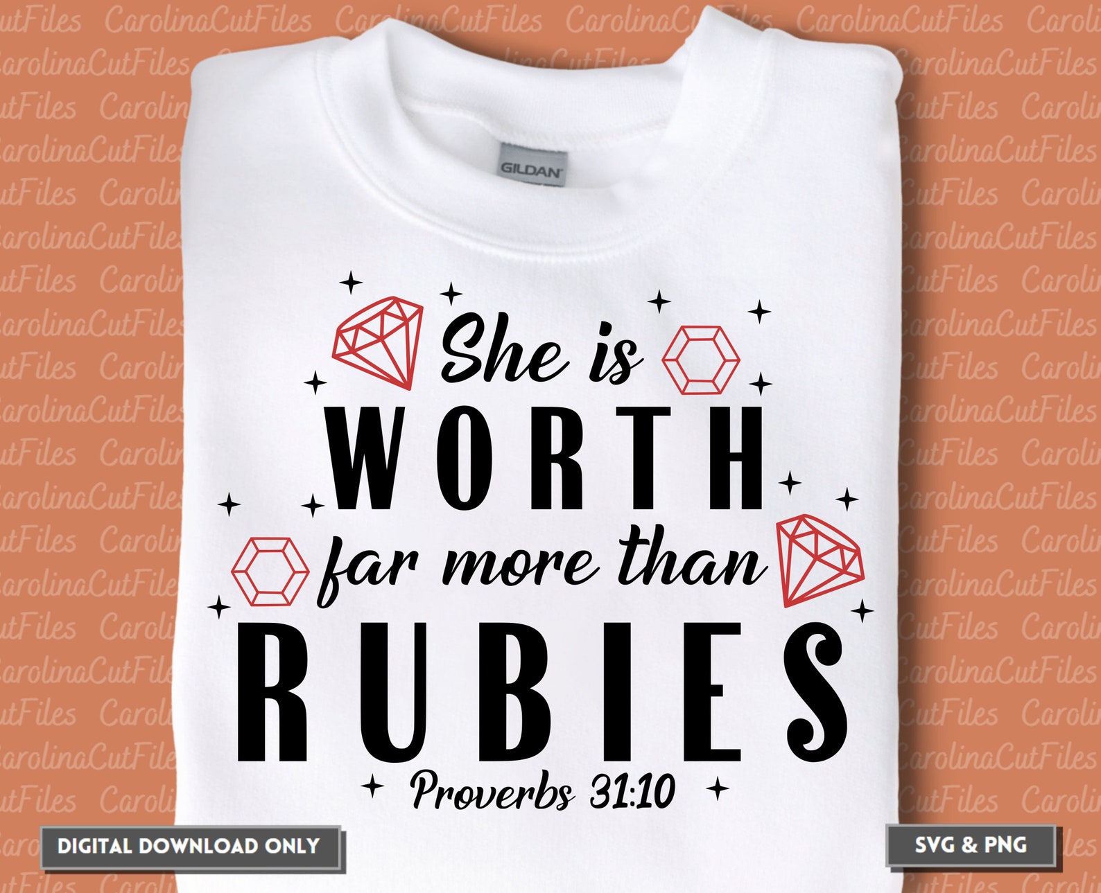Proverbs 31 SVG More Precious Than Rubies SVG She is - Etsy