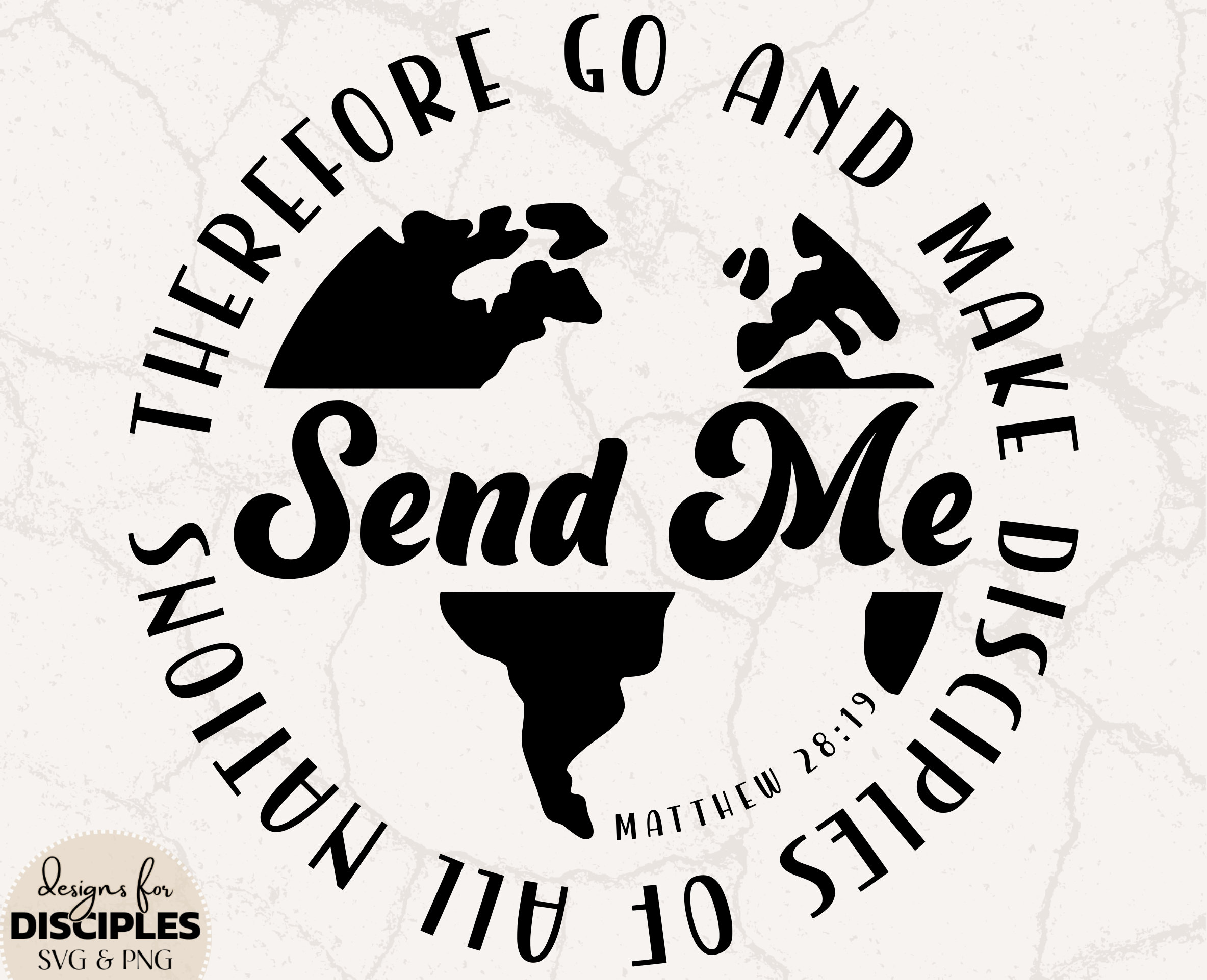 Send Me SVG Bible Verse SVG Mission Trip SVG Cute Christian Shirt ...