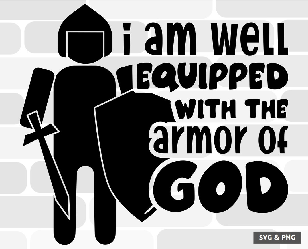 Armor of God SVG Bible Verse SVG Children's Bible - Etsy