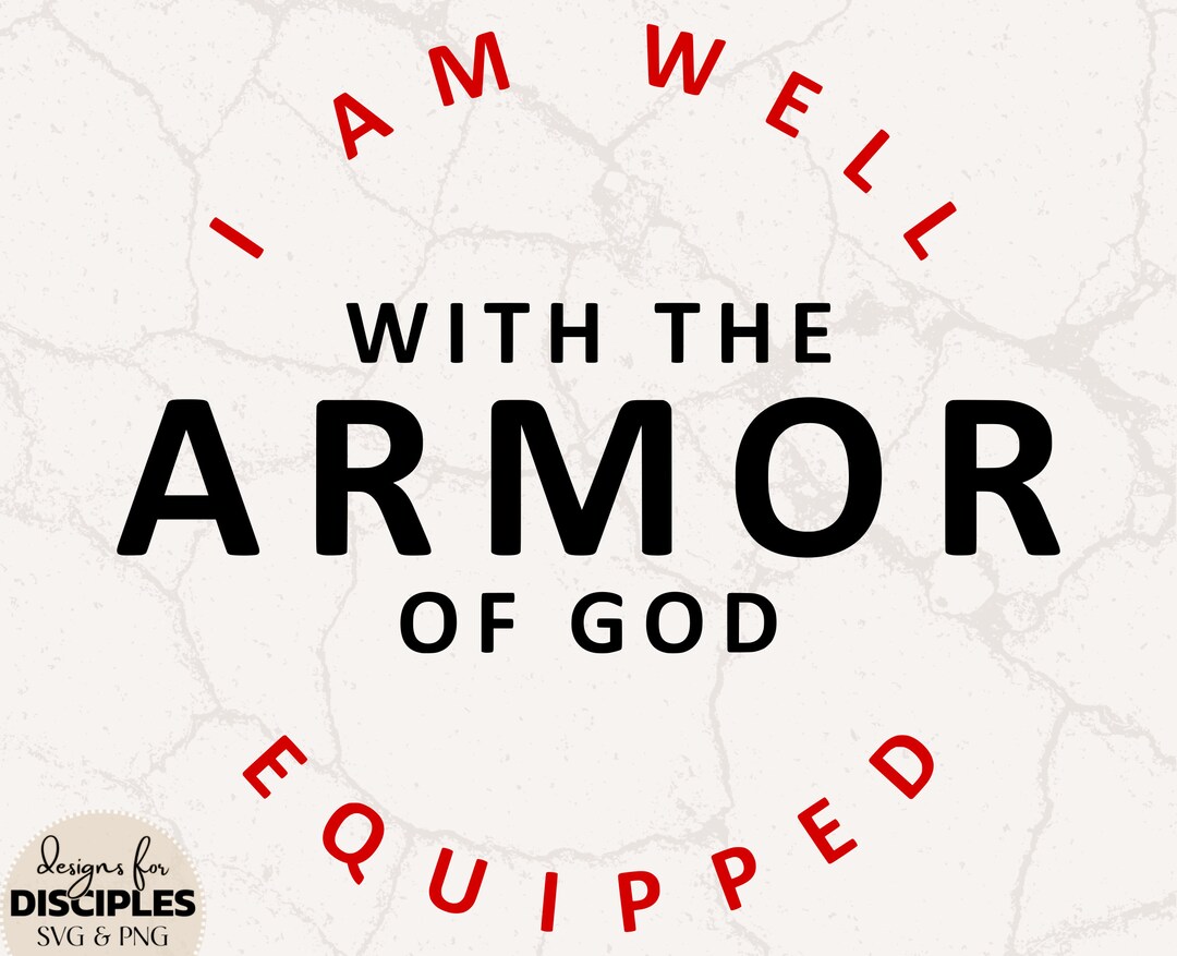 Armor of God SVG | Bible Verse SVG | Children's Bible Verse SVG ...