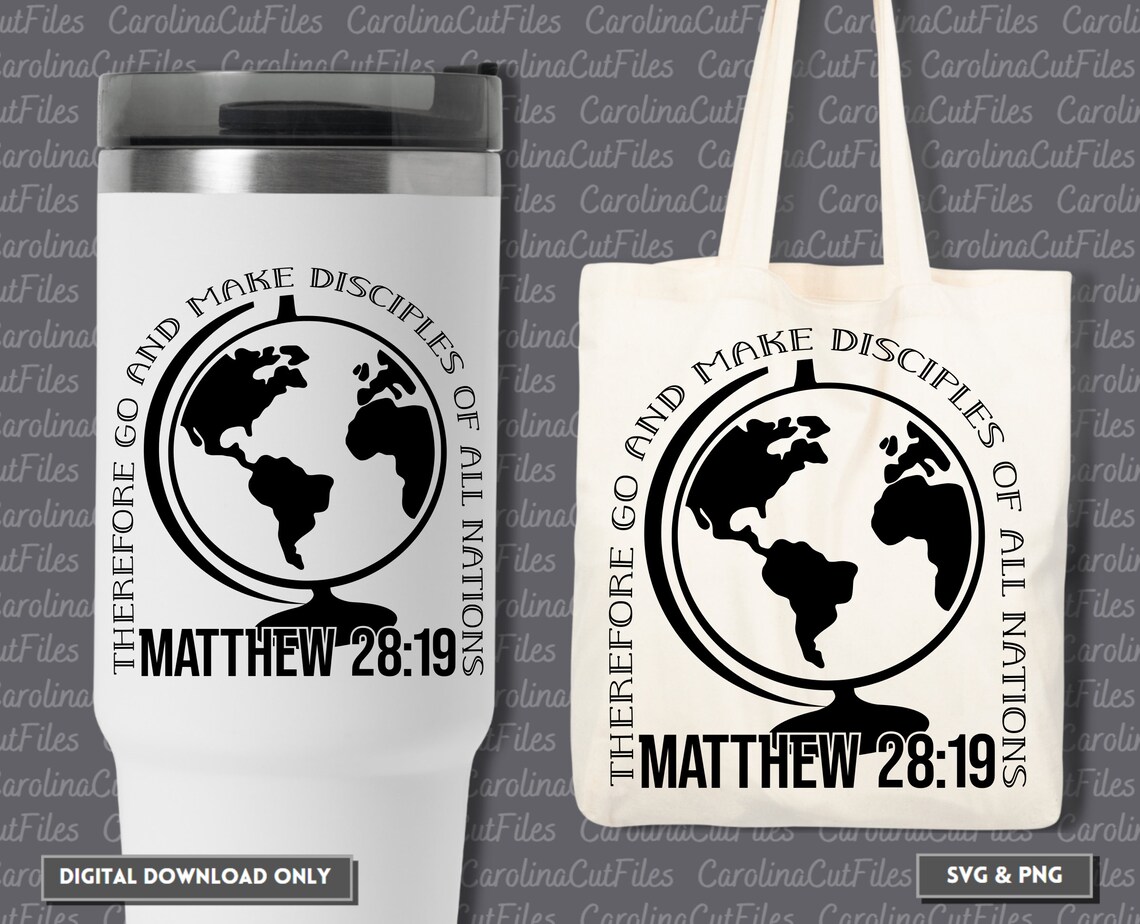 Make Disciples SVG Bible Verse SVG Cute Bible Verse SVG - Etsy