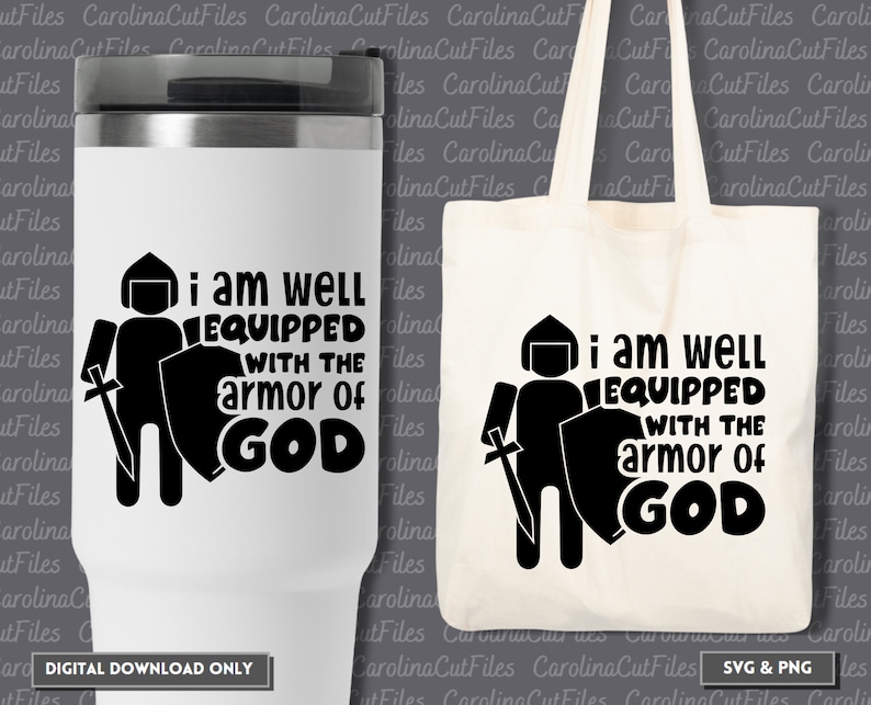 Armor of God SVG Bible Verse SVG Children's Bible - Etsy