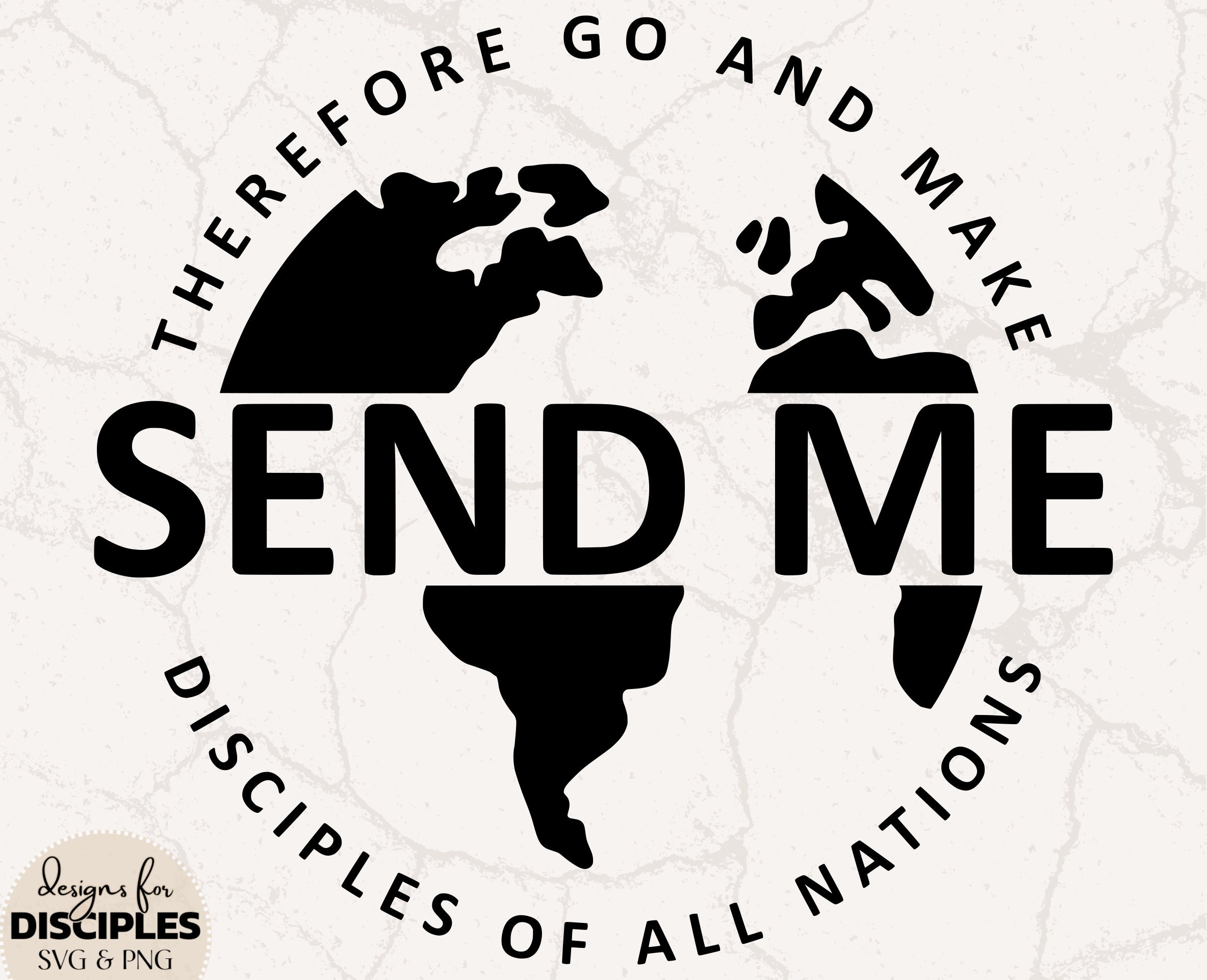 Send Me SVG | Bible Verse SVG | Mission Trip SVG | Cute Christian Shirt ...