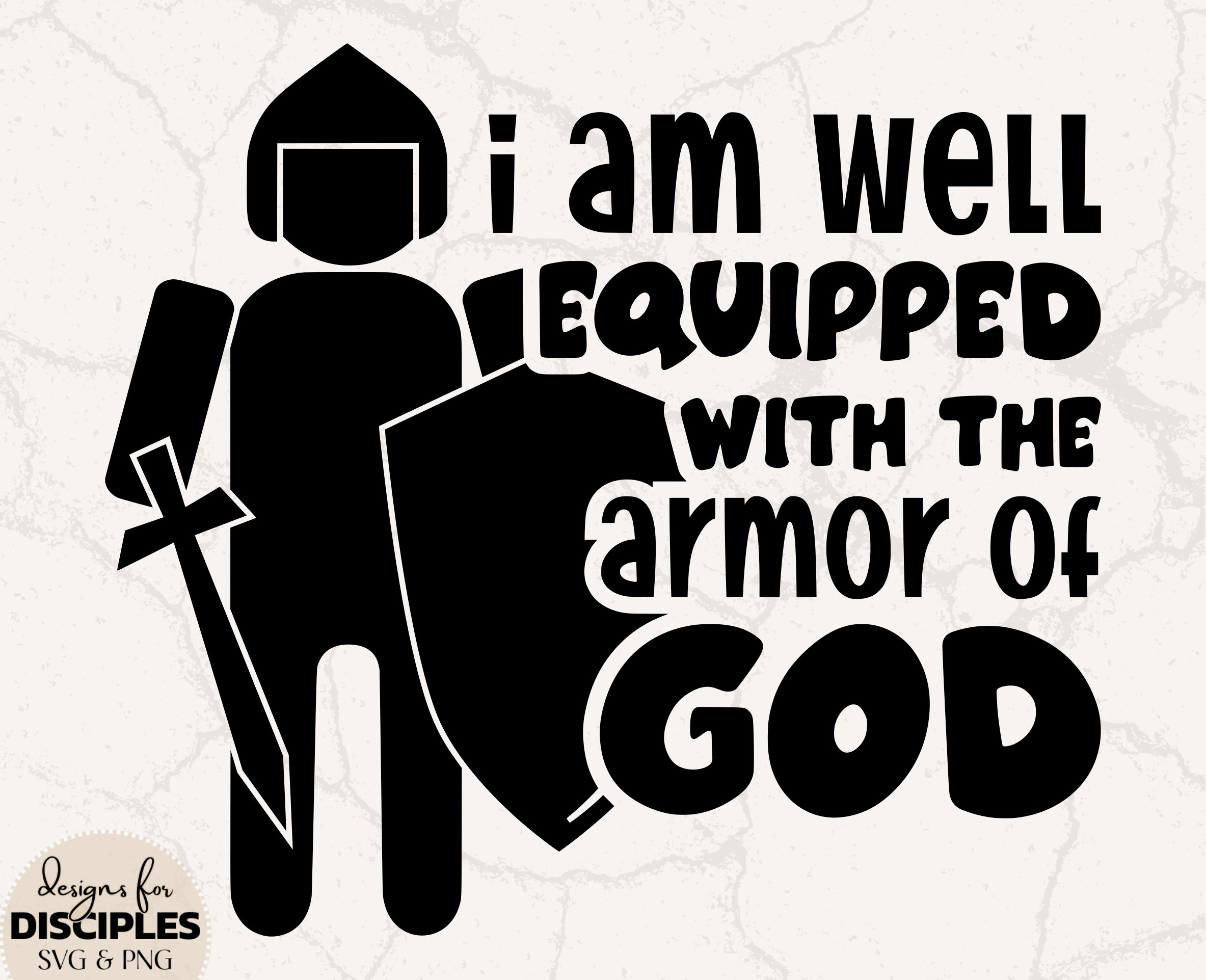 Armor of God SVG | Bible Verse SVG | Children's Bible Verse SVG ...