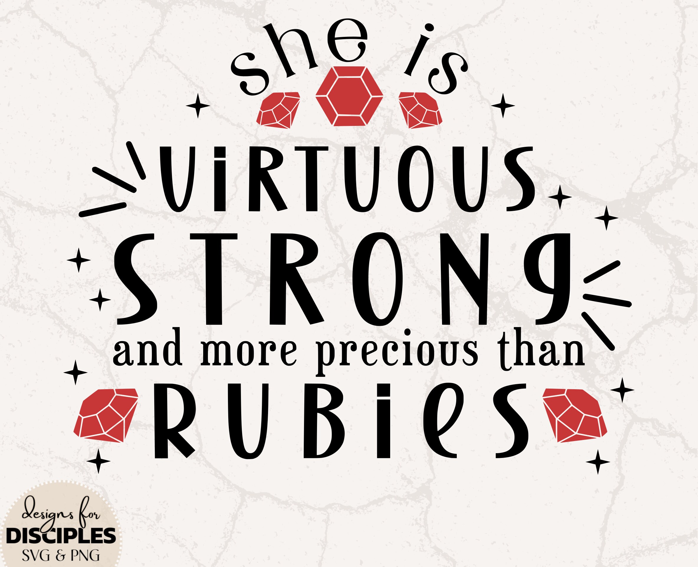 Proverbs 31 SVG More Precious Than Rubies SVG She is Strong SVG She is ...