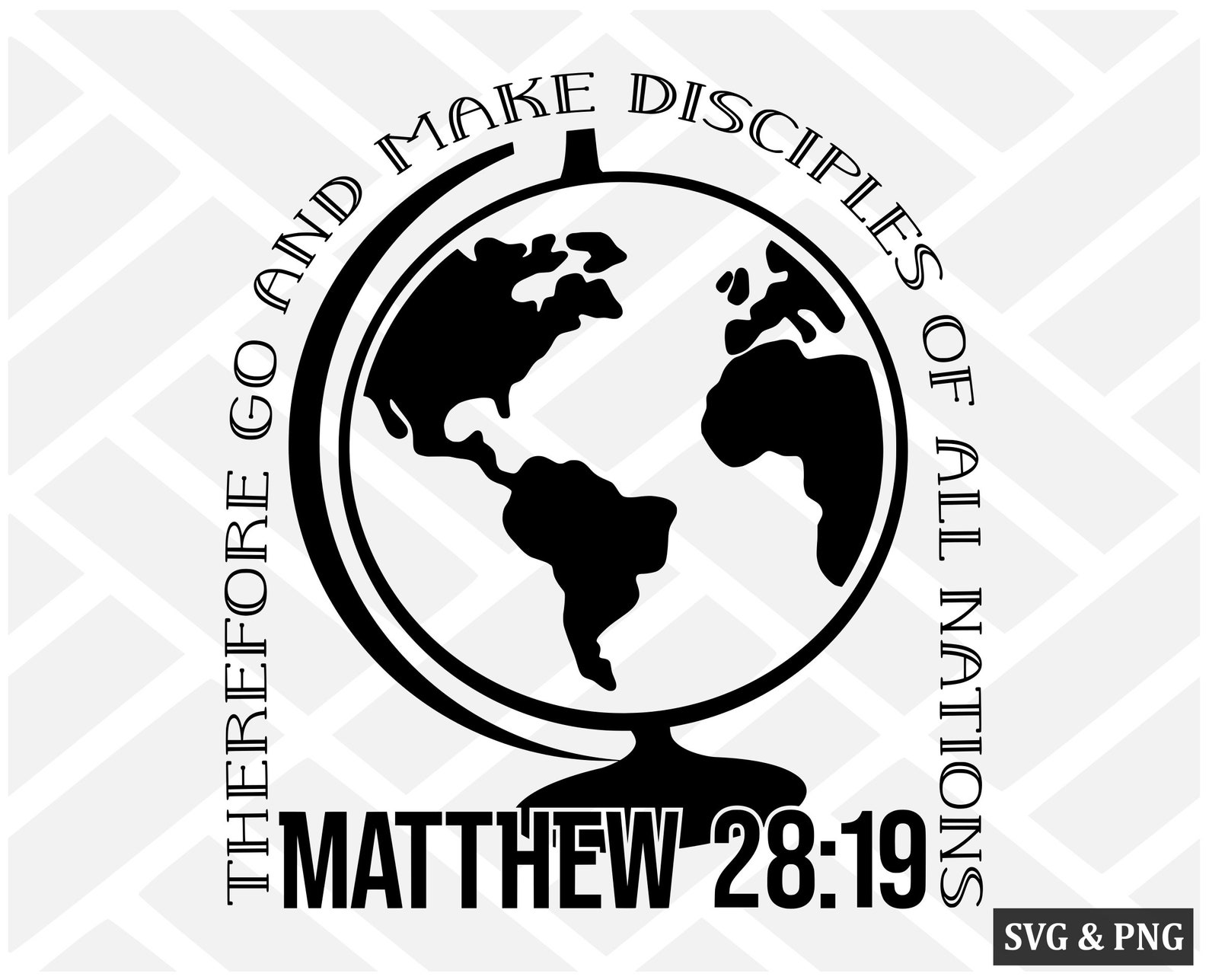 Make Disciples SVG Bible Verse SVG Cute Bible Verse SVG - Etsy