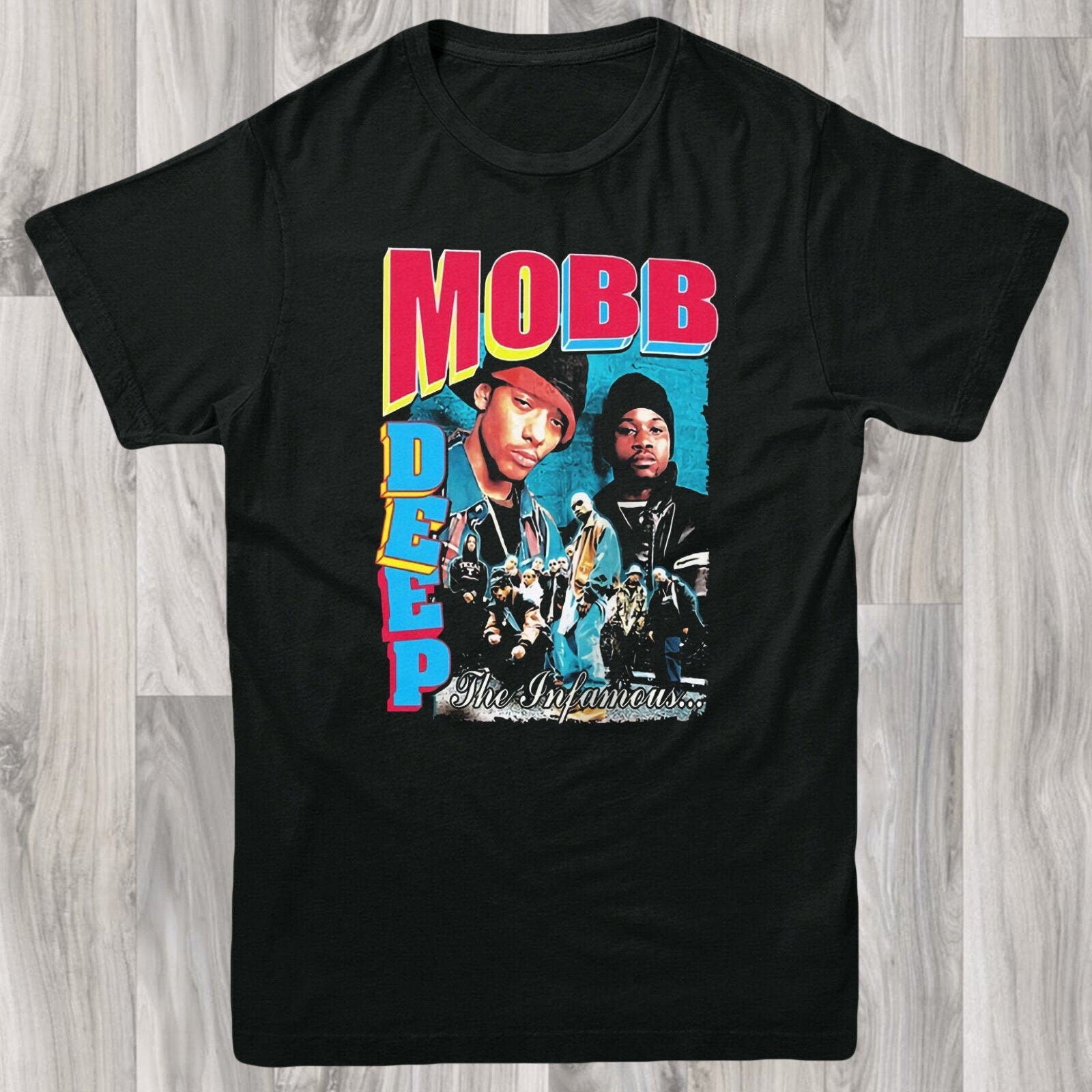 Mobb Deep Band Tee T Shirt S-XL Retro vintage Design Hip Hop | Etsy