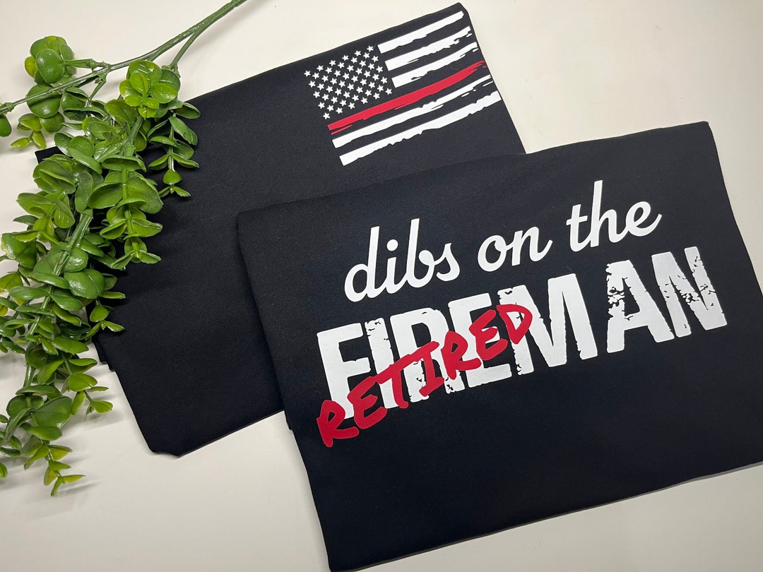 Dibs on the Fireman or Thin Red Line Flag - Etsy