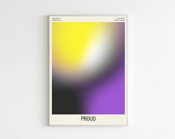 Non Binary Poster - Etsy