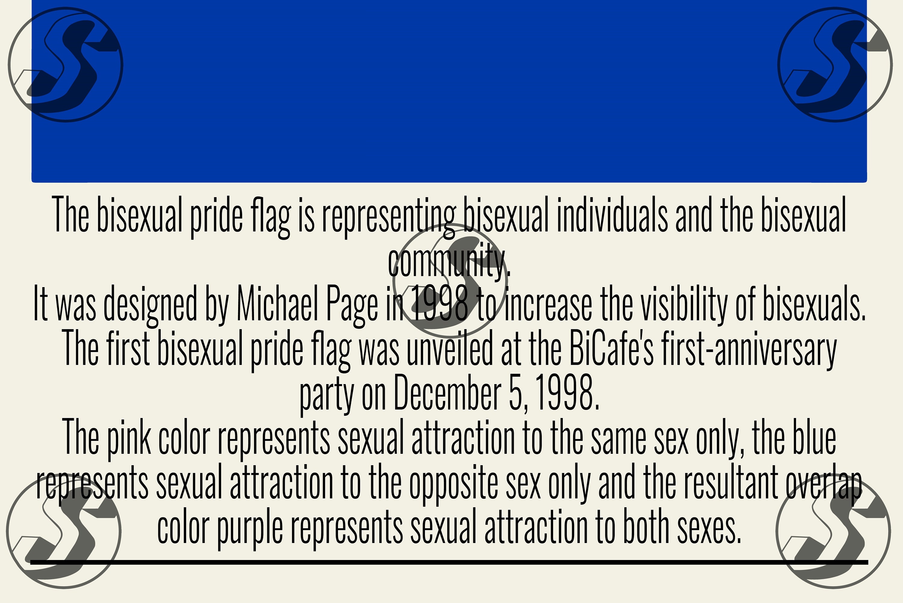 Minimal Bisexual Pride Flag Poster Printable sold by Bruna Sousa | SKU ...