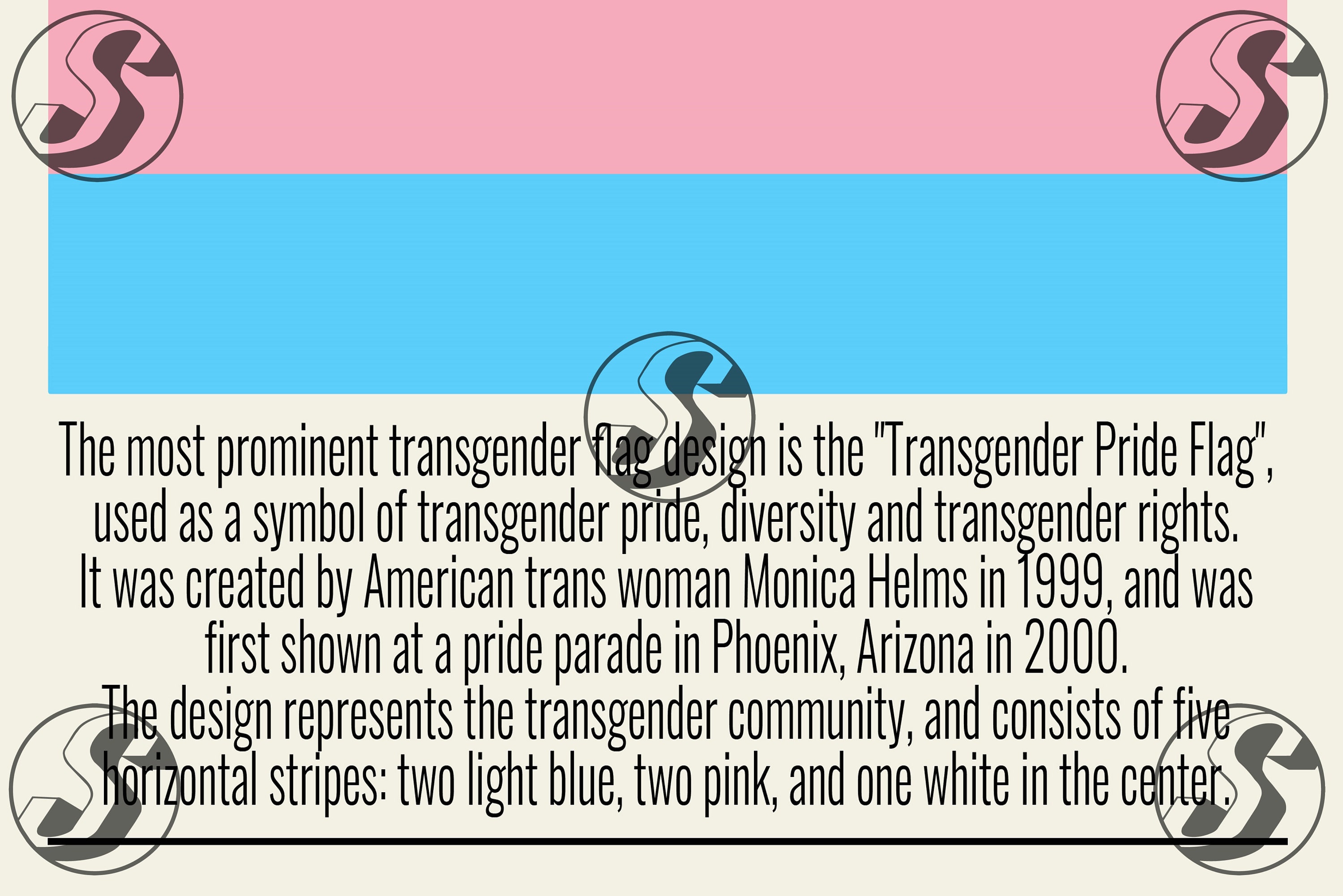 Minimal Transgender Pride Flag Poster Printable sold by ChaPrice | SKU ...