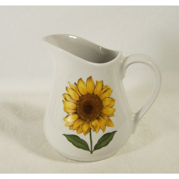 Sunflower Pitcher - Etsy