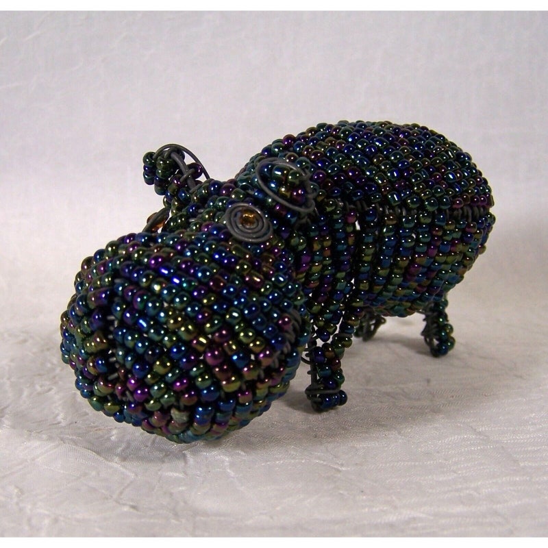 Hippo Sculpture - Etsy