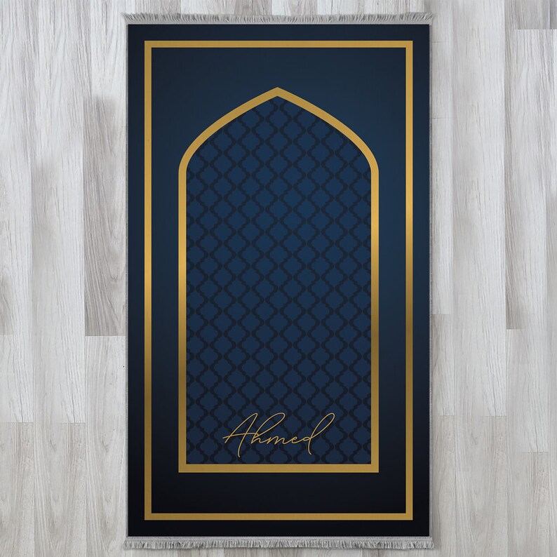 Personalized Foam Padded Prayer Mat Muslim Prayer Rug - Etsy