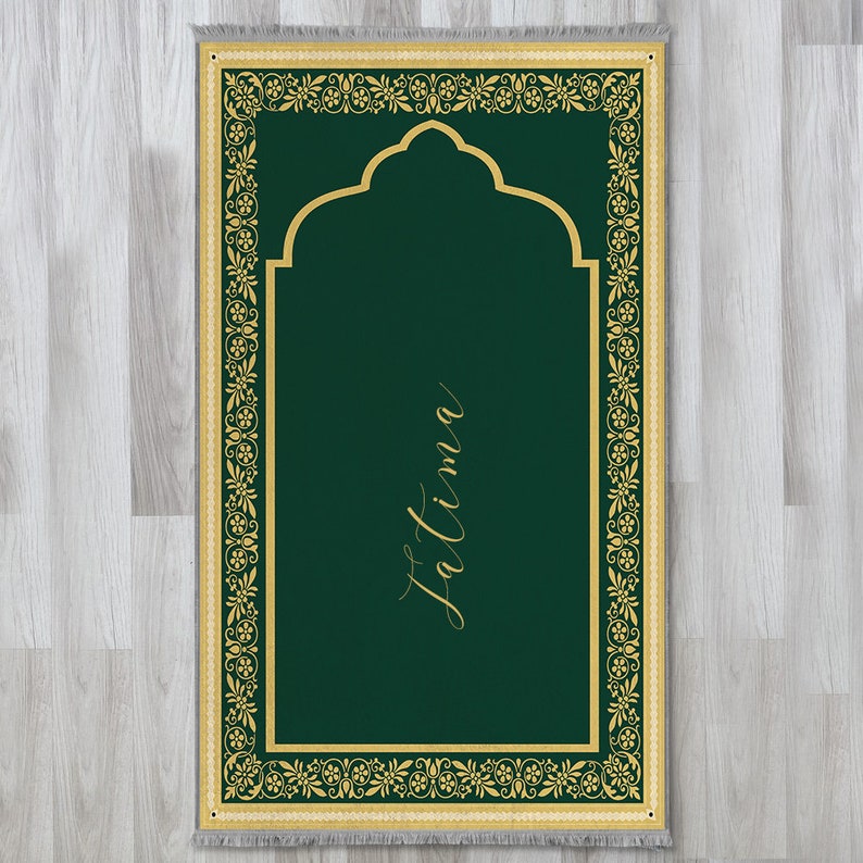 Personalized Foam Padded Prayer Mat Muslim Prayer Rug - Etsy