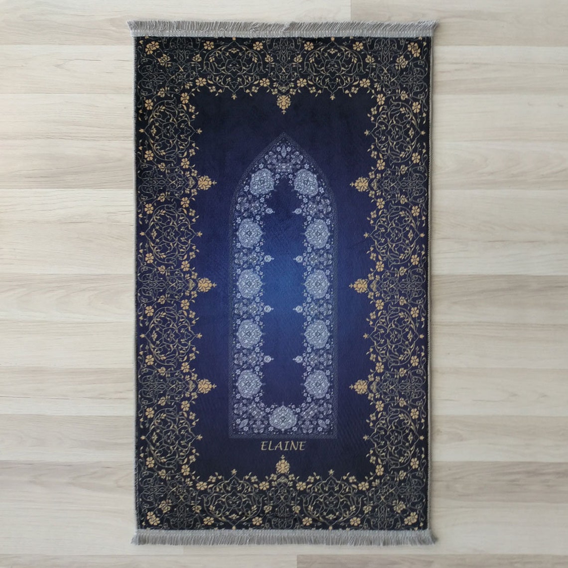 Personalized Foam Padded Prayer Mat Muslim Prayer Rug | Etsy
