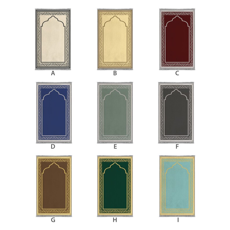 Personalized Foam Padded Prayer Mat Muslim Prayer Rug - Etsy