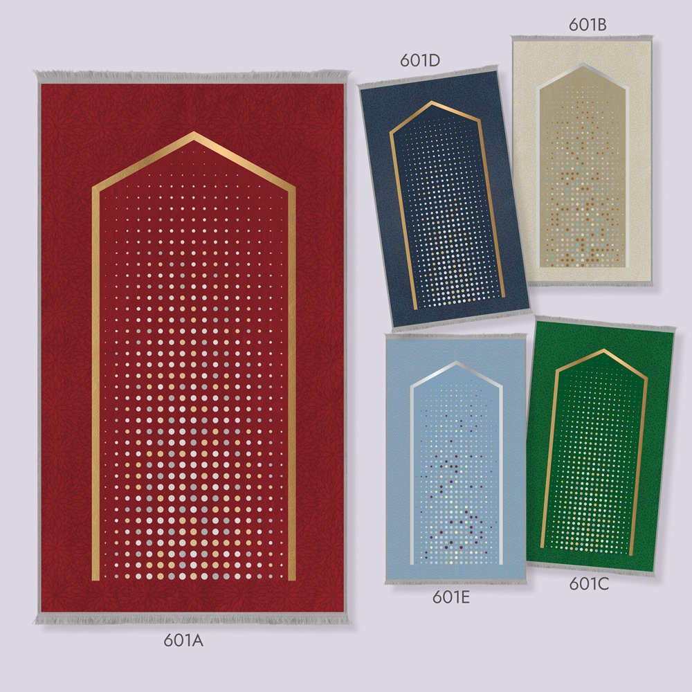 Personalized Foam Padded Prayer Mat, Muslim Prayer Rug, Janamaz ...