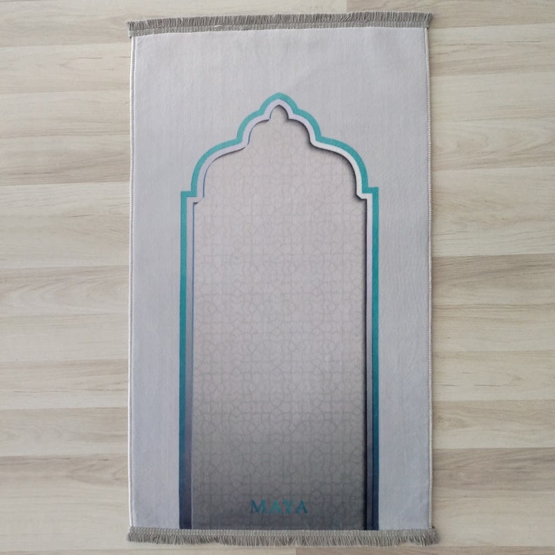 Personalized Foam Padded Prayer Mat Muslim Prayer Rug - Etsy