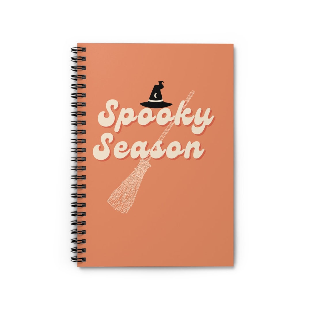 Spiral Notebook, Halloween Notebook, Journal and Notebooks, Halloween ...