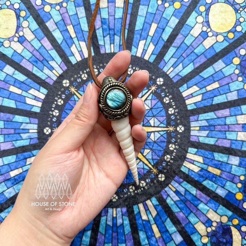 Seashell Pendant - Etsy