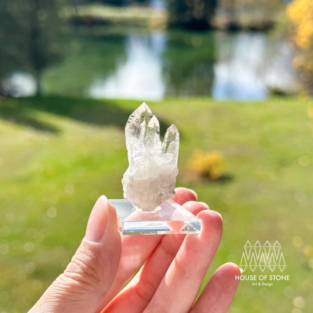 Alpine Mineral Light Smoky Quartz Point Specimen/swiss Tower Apls ...