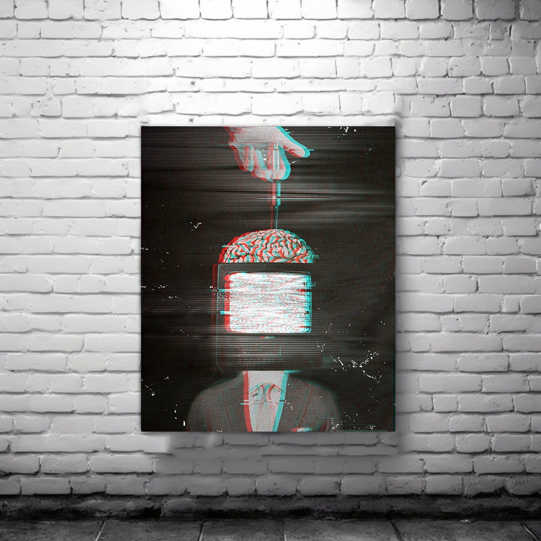 Daily Injection | Posters | Digital Collage | Surreal Art Print - Etsy