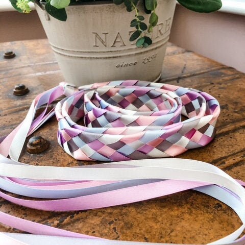 Bespoke Handfasting Ribbons 5 Ribbon Plait Choose Your - Etsy