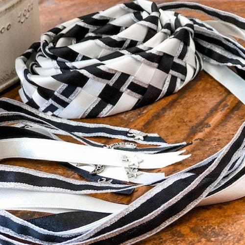 Bespoke Handfasting Ribbons 5 Ribbon Plait Choose Your - Etsy