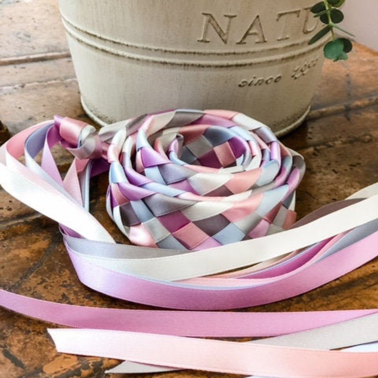 Bespoke Handfasting Ribbons 5 Ribbon Plait Choose Your - Etsy