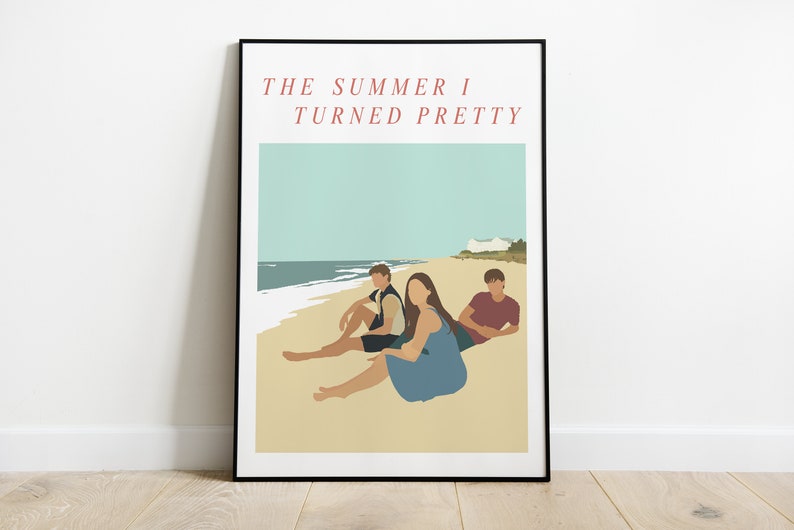 The Summer I Turned Pretty Illustrated TV Show Print Wall - Etsy UK
