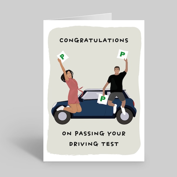 Driving Test Card - Etsy UK